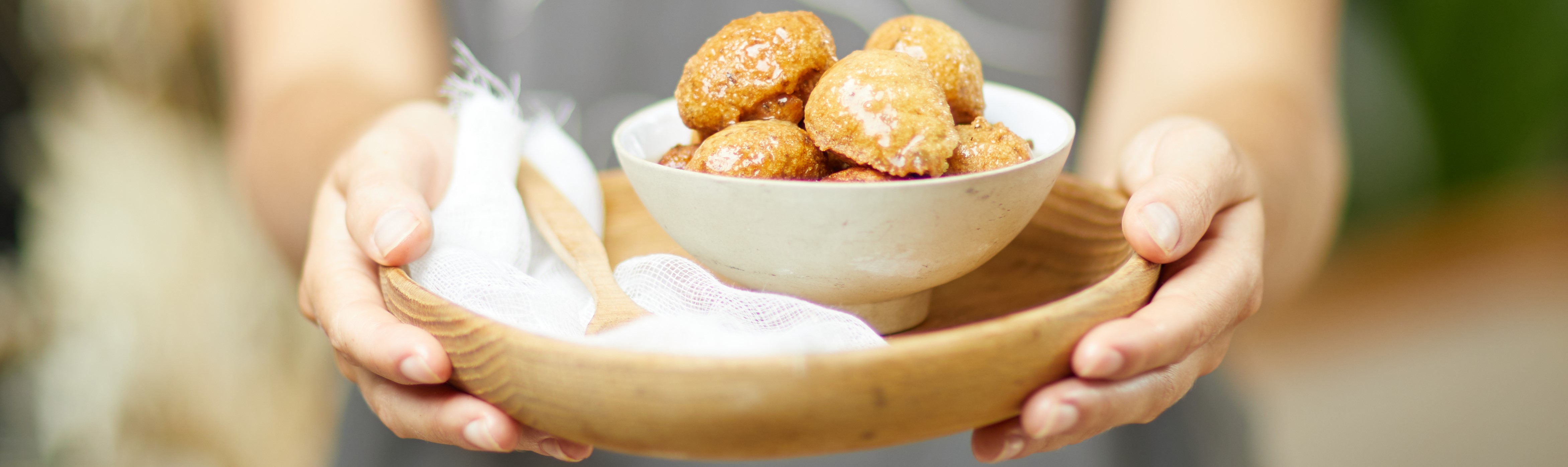 Low Carb Golden Malt Syrup Pancake Dumplings