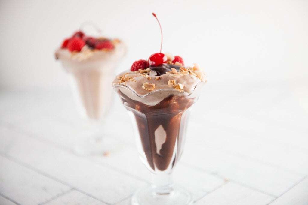 Banana Chocolate Sundae - Good Chef Bad Chef – Lakanto Australia